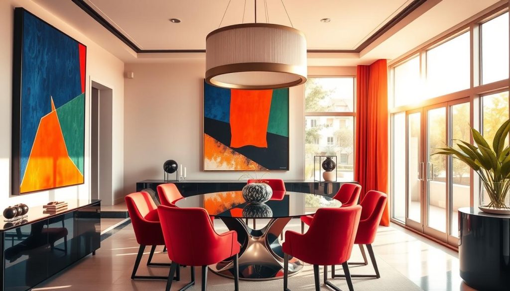 Decoração de sala de jantar Moderna: tendências atuais